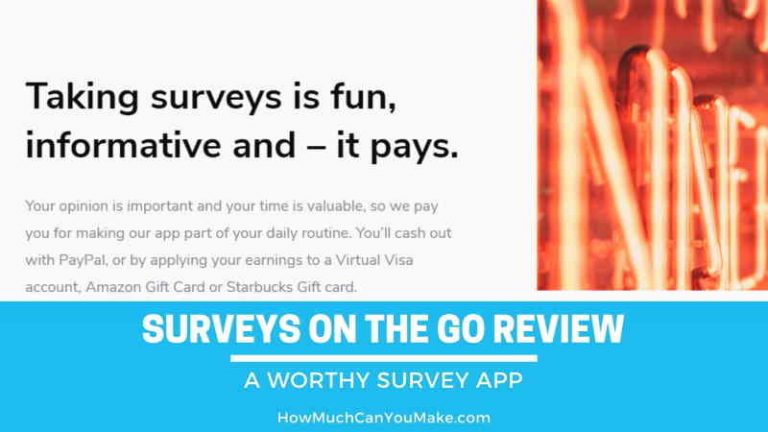 Surveys On The Go Review - Earn Money in Your Downtime (2020) | How ...